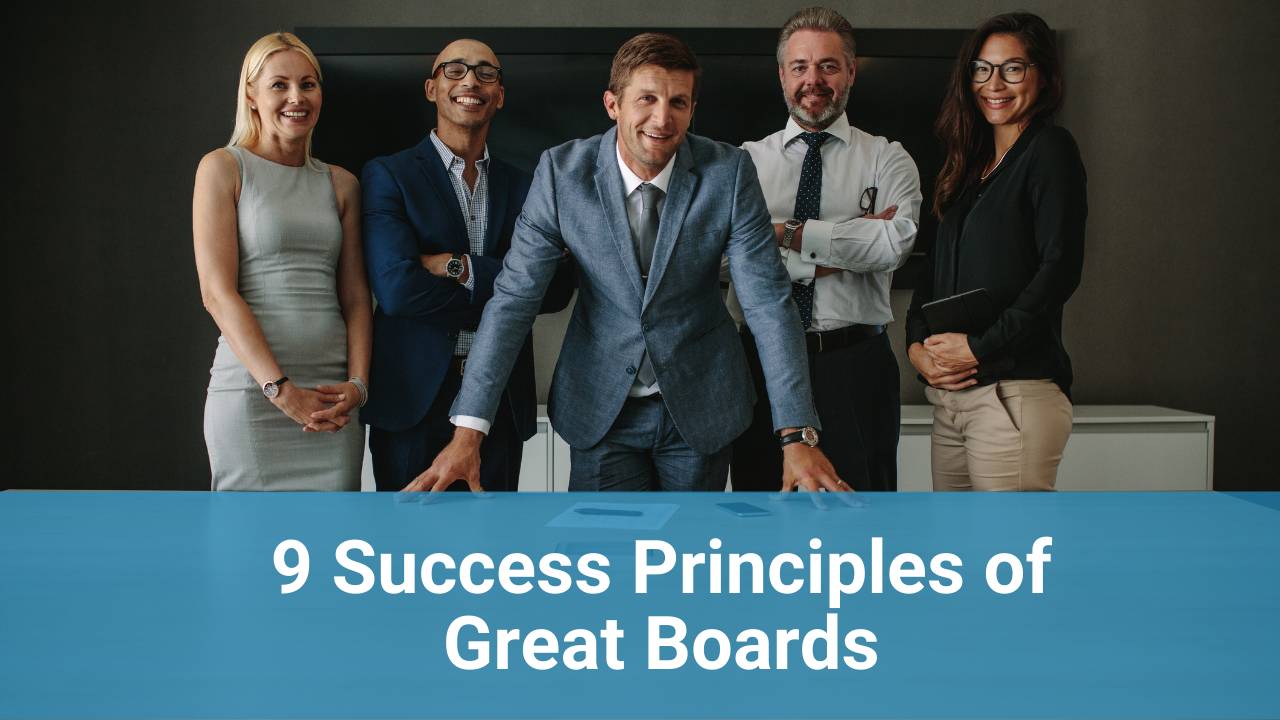 9 Success Principles of Great Boards