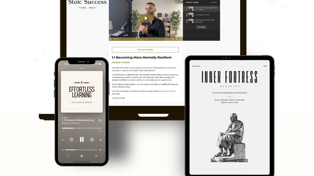 The Stoic Success Course By Darius Foroux