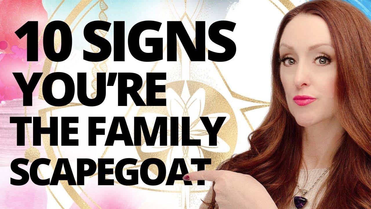 10 SIGNS YOU’RE THE FAMILY SCAPEGOAT