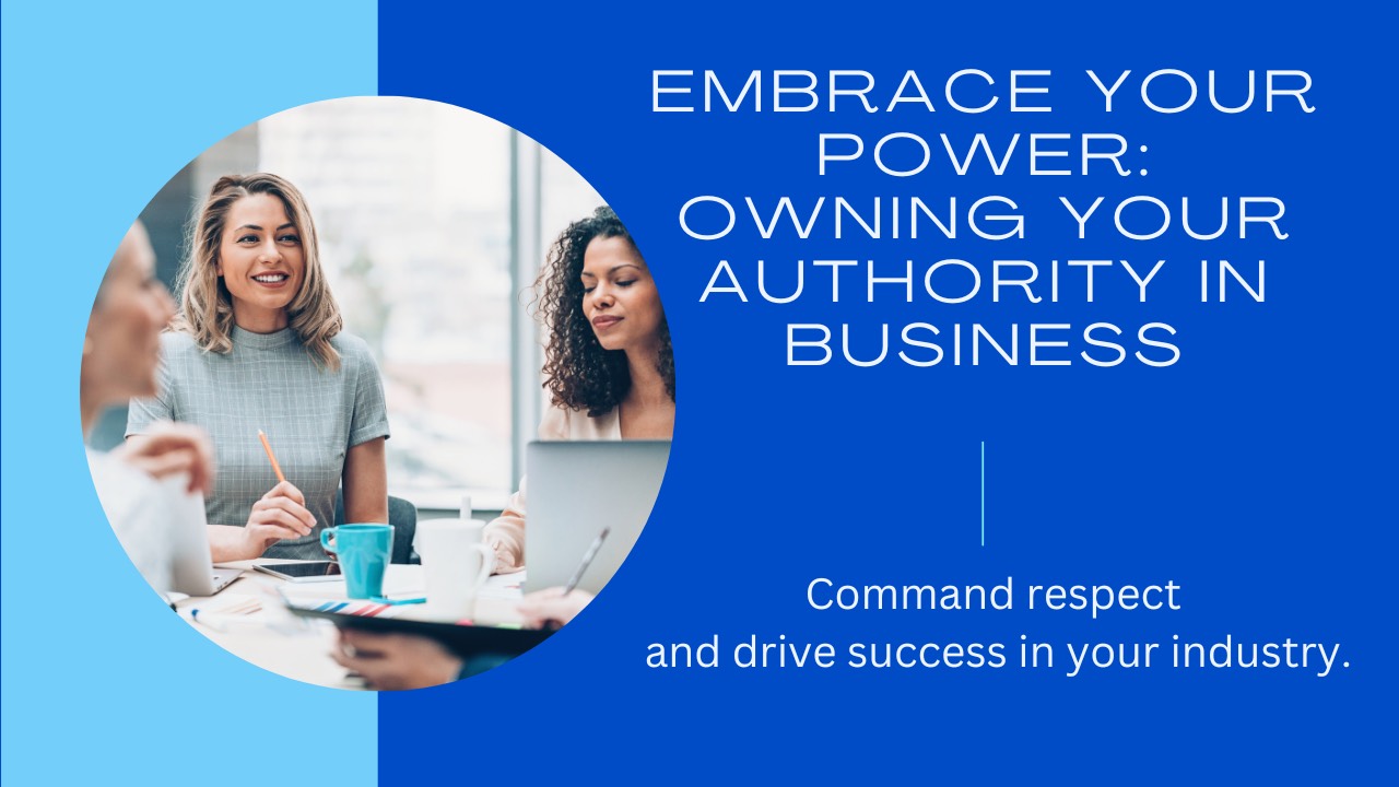 What Does ‘Owning Your Authority’ Actually Mean?