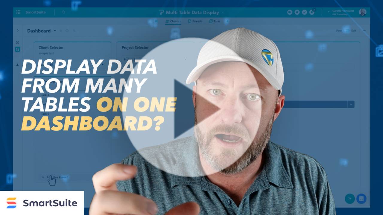 SmartSuite Dashboard Guide: Display Data from Multiple Tables