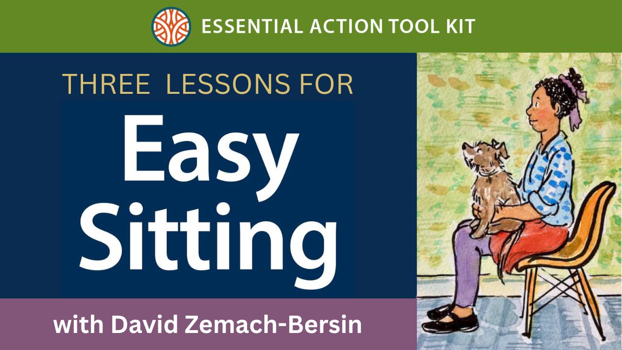Easy Sitting: Three Online Feldenkrais Lessons