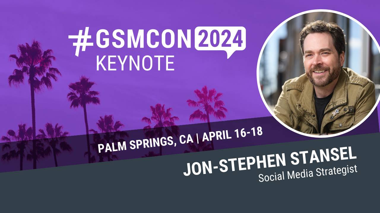 SocialGov Unfiltered: Jon-Stephen Stansel joins GSMCON2024 lineup