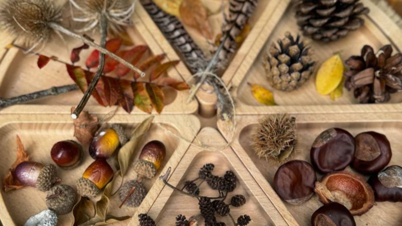 Autumn Tinker Tray Ideas