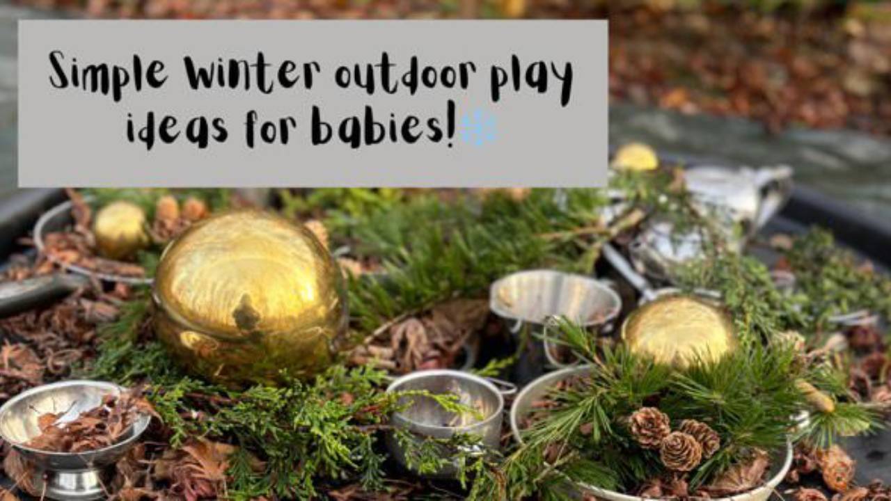 5 Simple Nature Inspired Outdoor Winter Activities for Babies