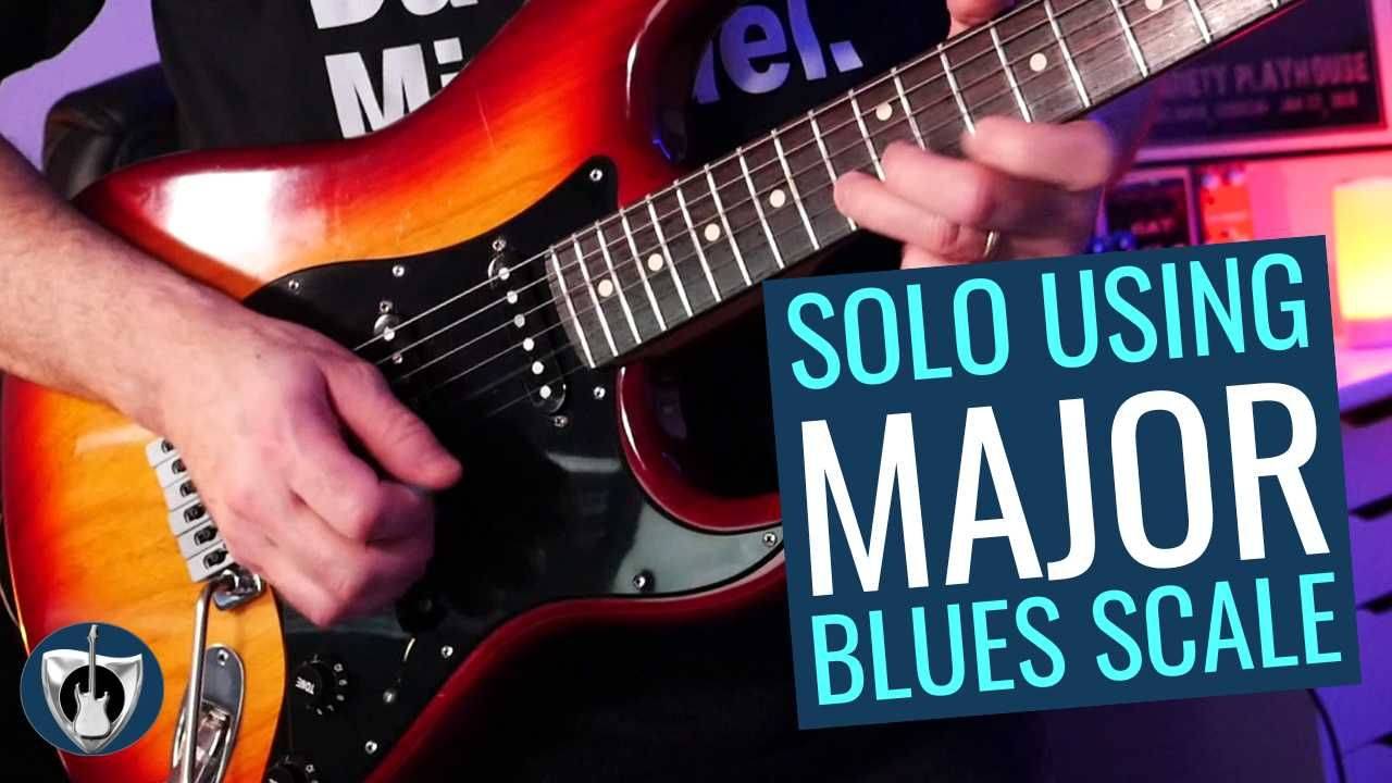EASY Beginner Blues Solo Using the Major Blues Scale