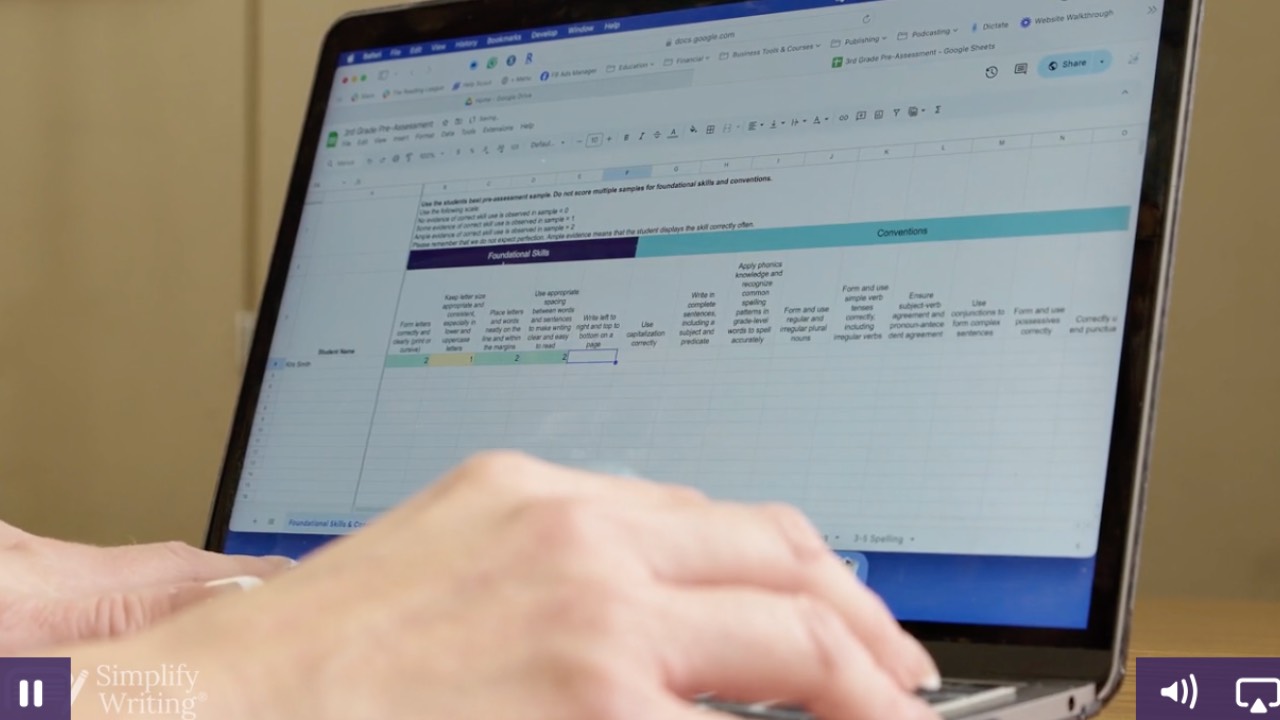 Simplify Writing Assessments