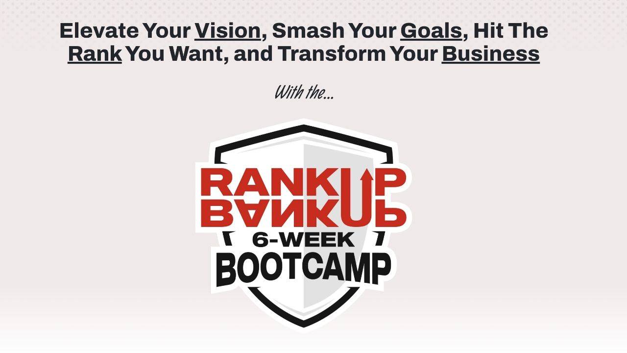 Rankup Bankup 6 Week Bootcamp