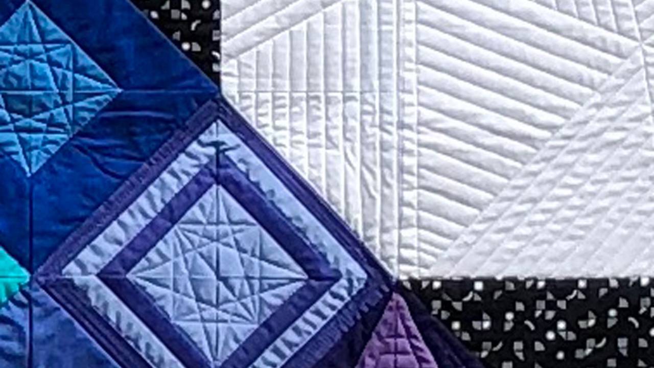 Rainbow Triangles Block of the Month