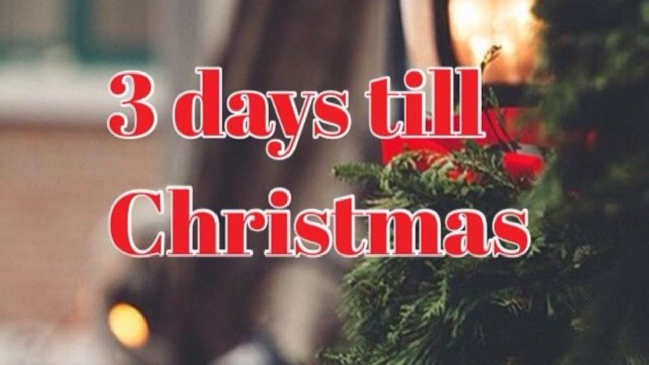 The last Thursday before Christmas!