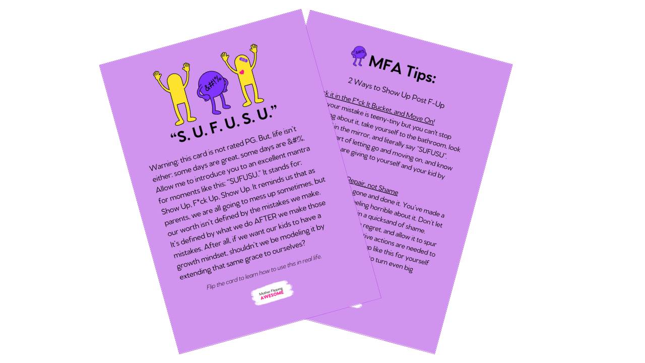 SUFUSU CARD: MFA CARD DECK
