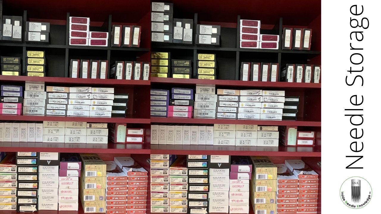 Tattoo Needle Storage