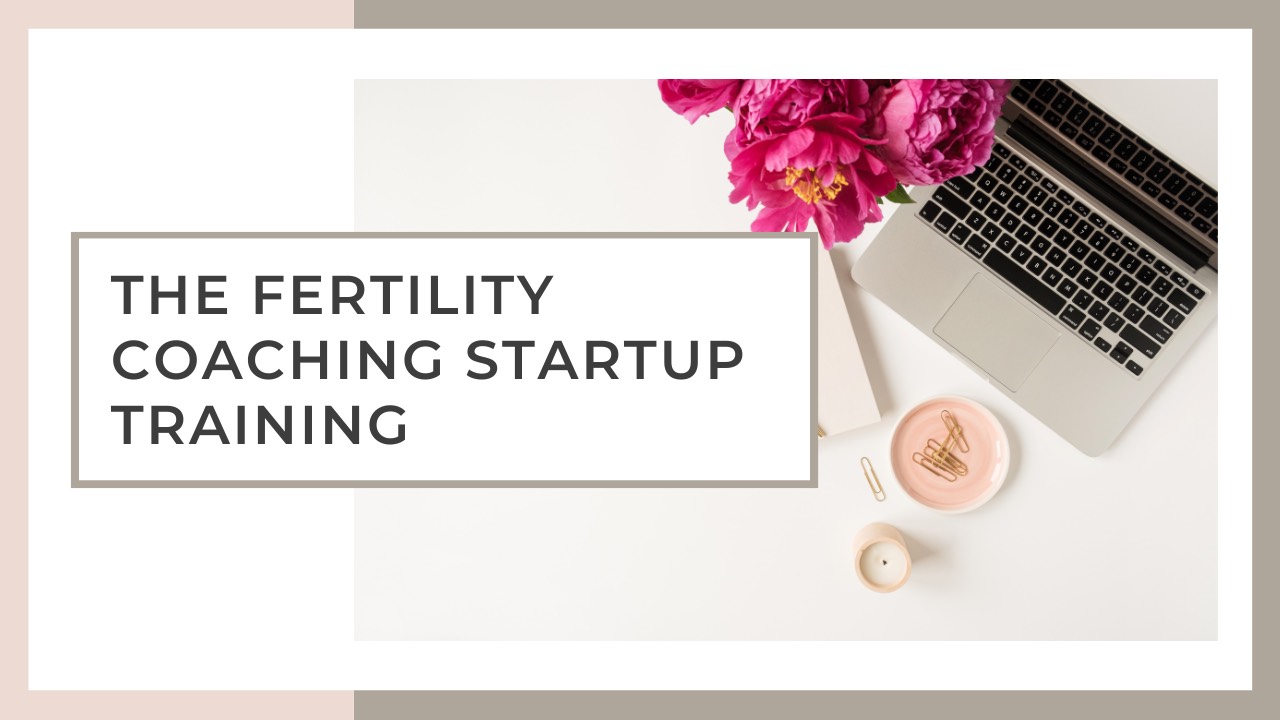 The Fertility Coaching Startup Training Presale Landing Page