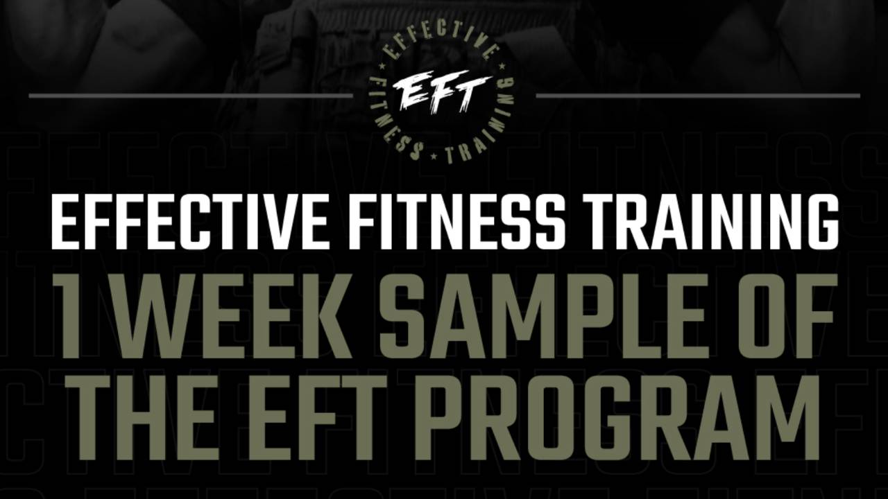 Free Download - 7 Day Sample of the Effective Fitness Program