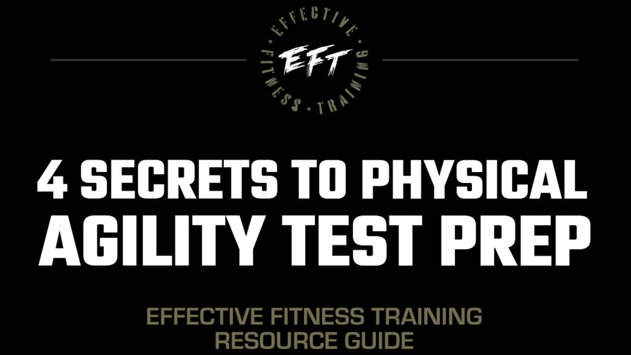 Opt In - 4 Secrets To Physical Agility Test Prep