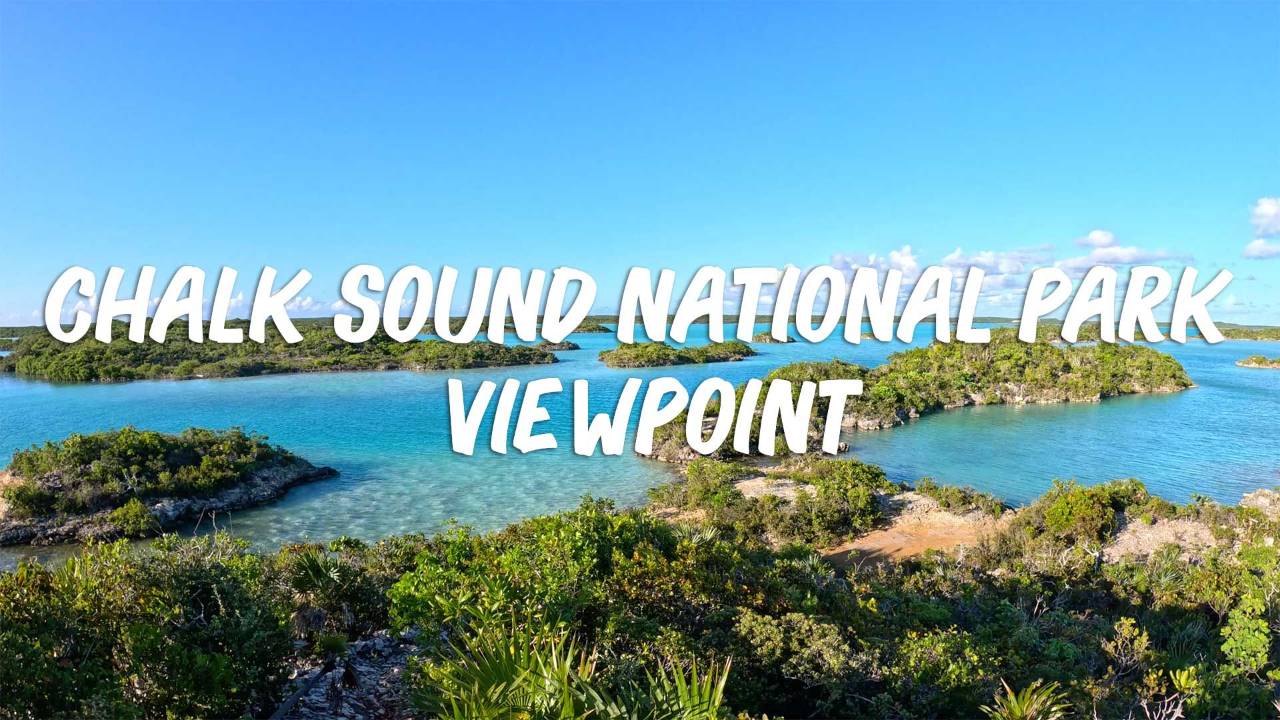 Chalk Sound National Park Viewpoint, Providenciales, Turks and Caicos
