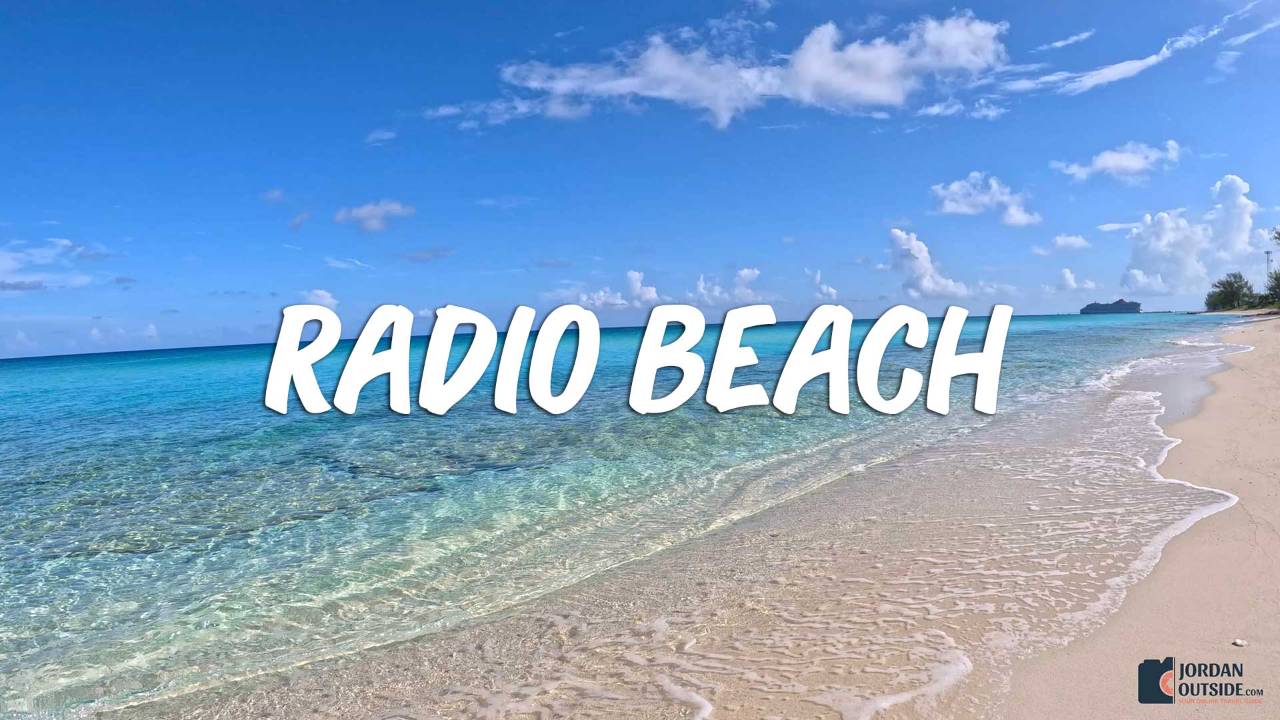 Radio Beach on North Bimini in The Bahamas