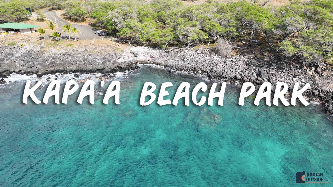 Kapa'a Beach Park on the Big Island of Hawaii