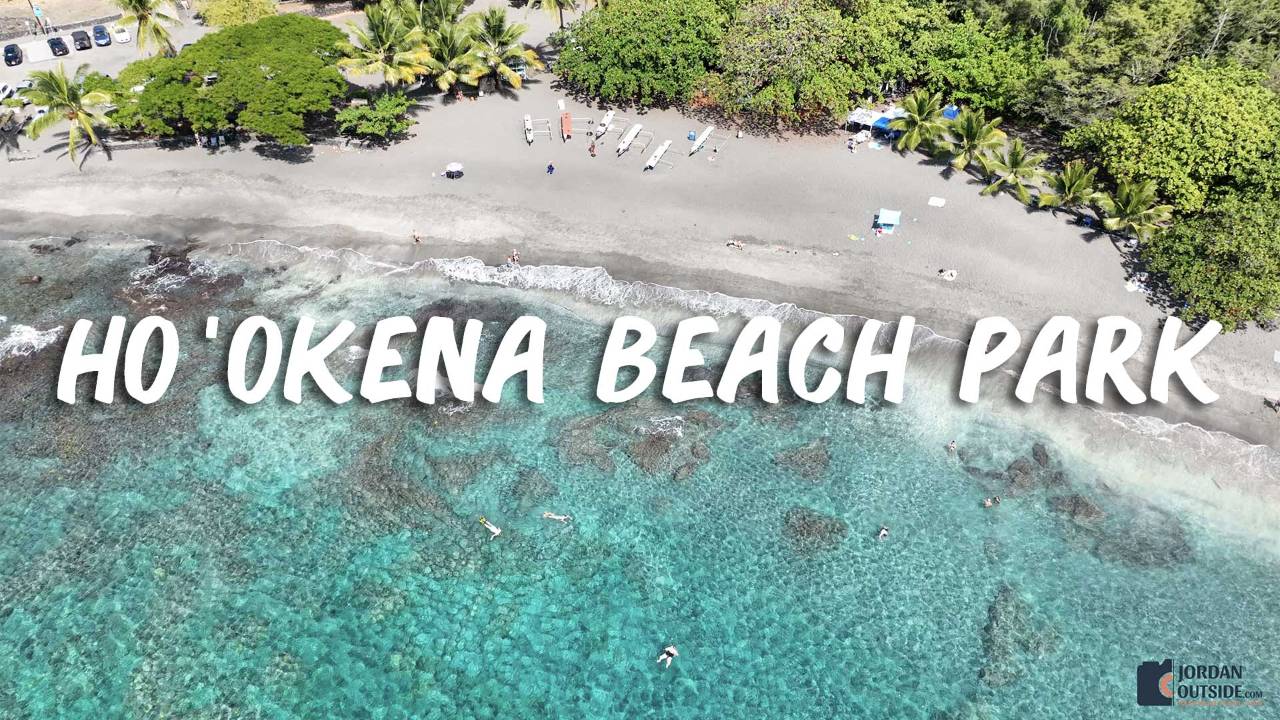 Ho'okena Beach Park on the Big Island of Hawaii