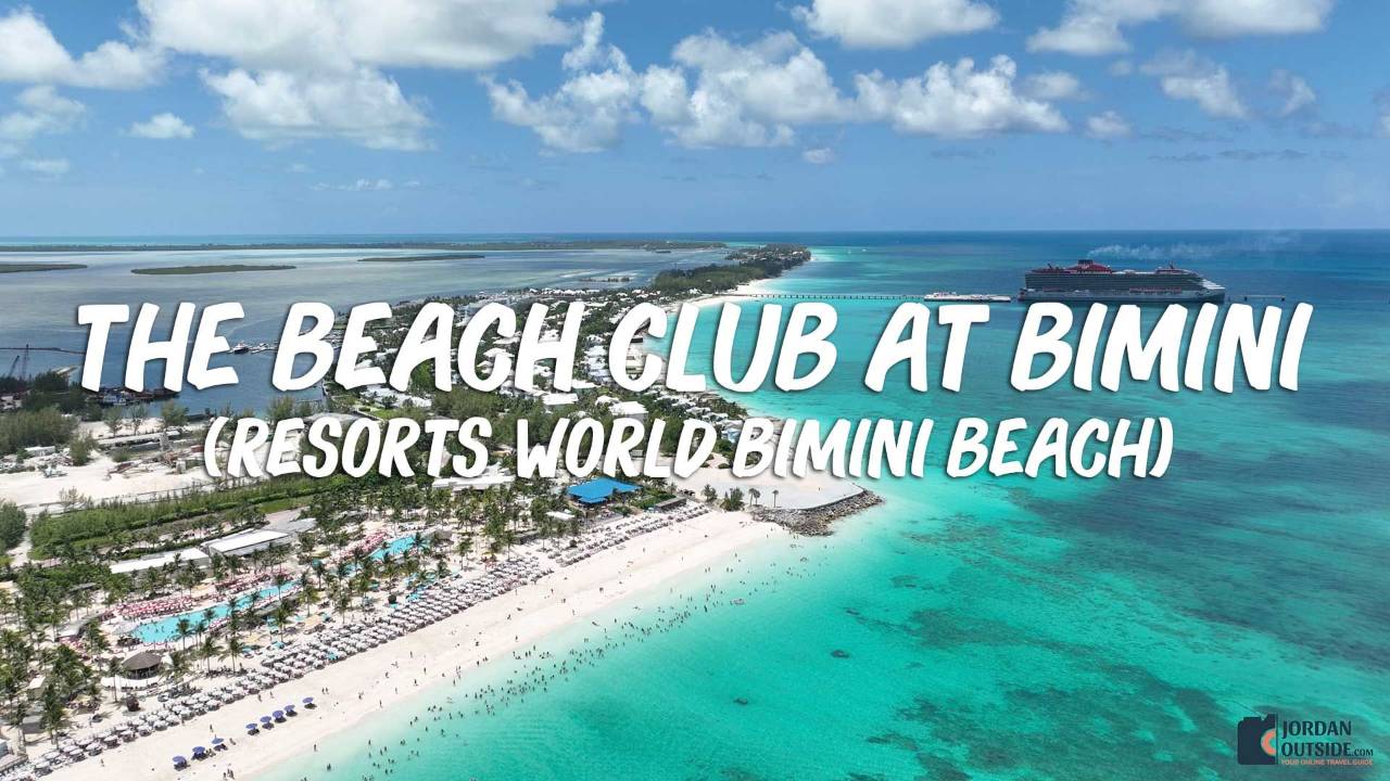 Northern Bimini Beach on North Bimini in The Bahamas (Public Beach)