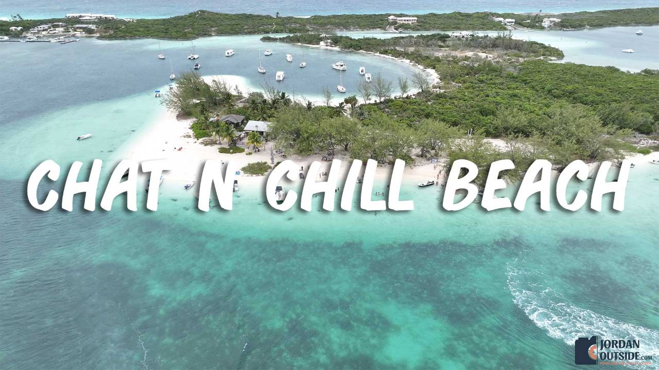 Chat N Chill Beach Bar & Grill, North Stocking Island, Exumas, Bahamas