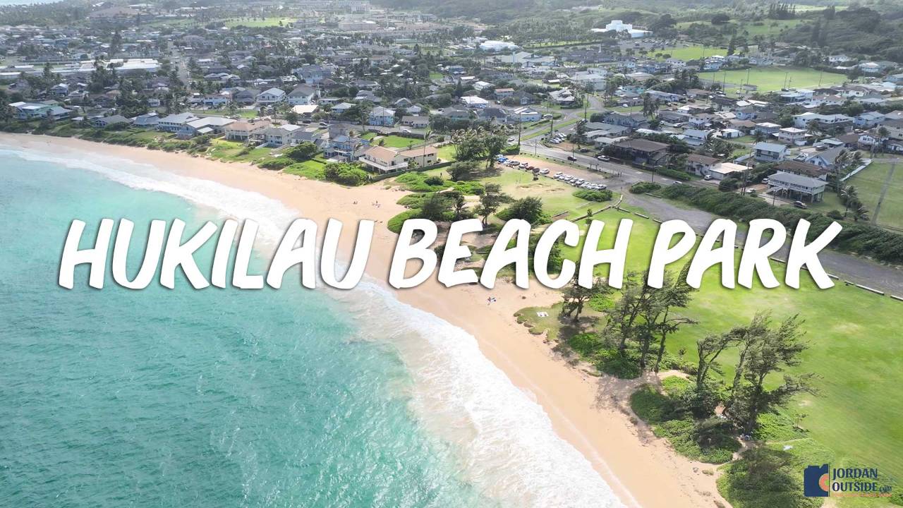 Hukilau Beach Park on the North Shore of Oahu, Hawaii
