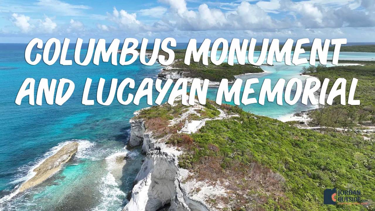 The Columbus Monument and Lucayan Memorial, Long Island, Bahamas