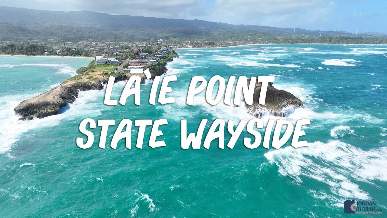 La'ie Point State Wayside on the North Shore of Oahu, Hawaii