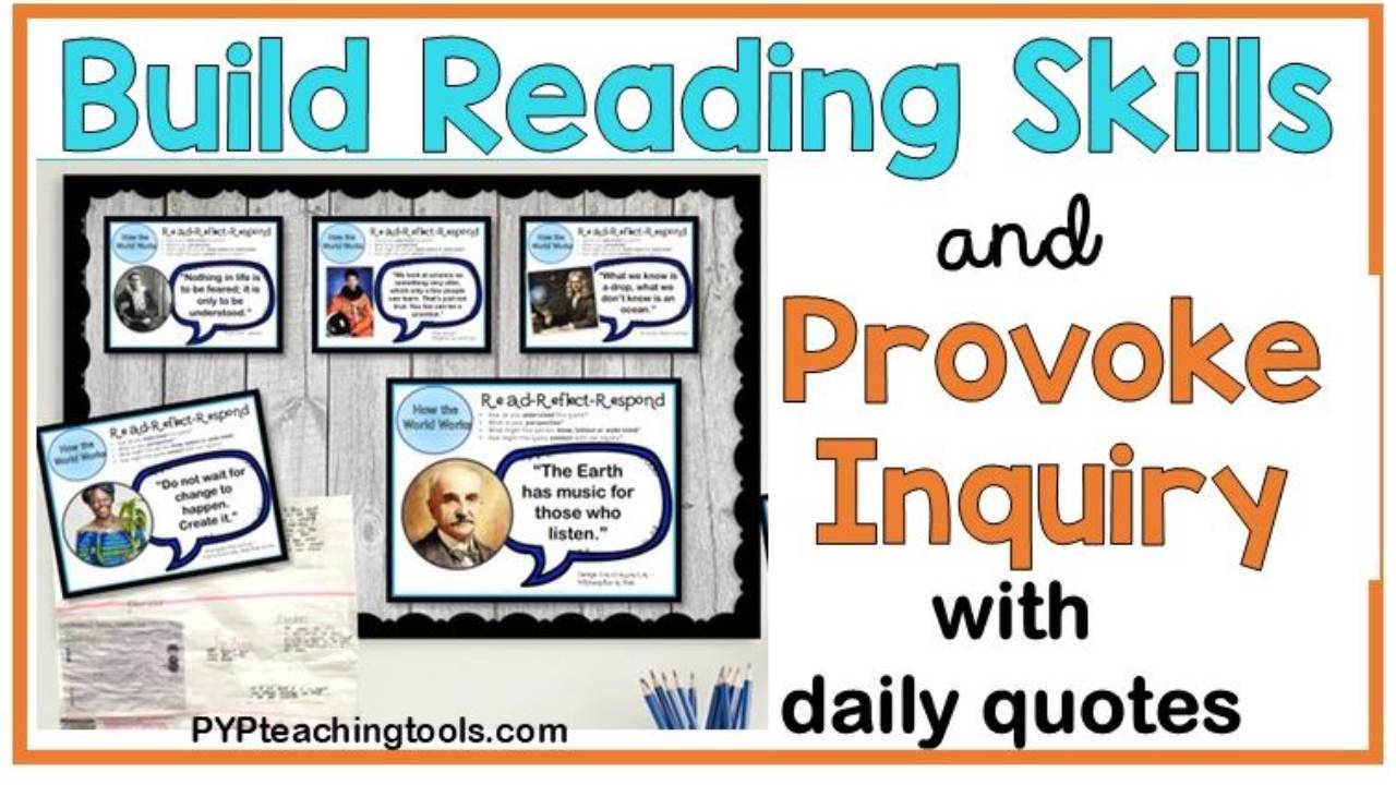 Build Reading Skills and Provoke Inquiry in the IB PYP