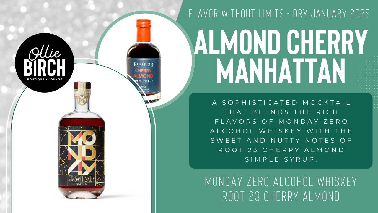 Almond Cherry Manhattan