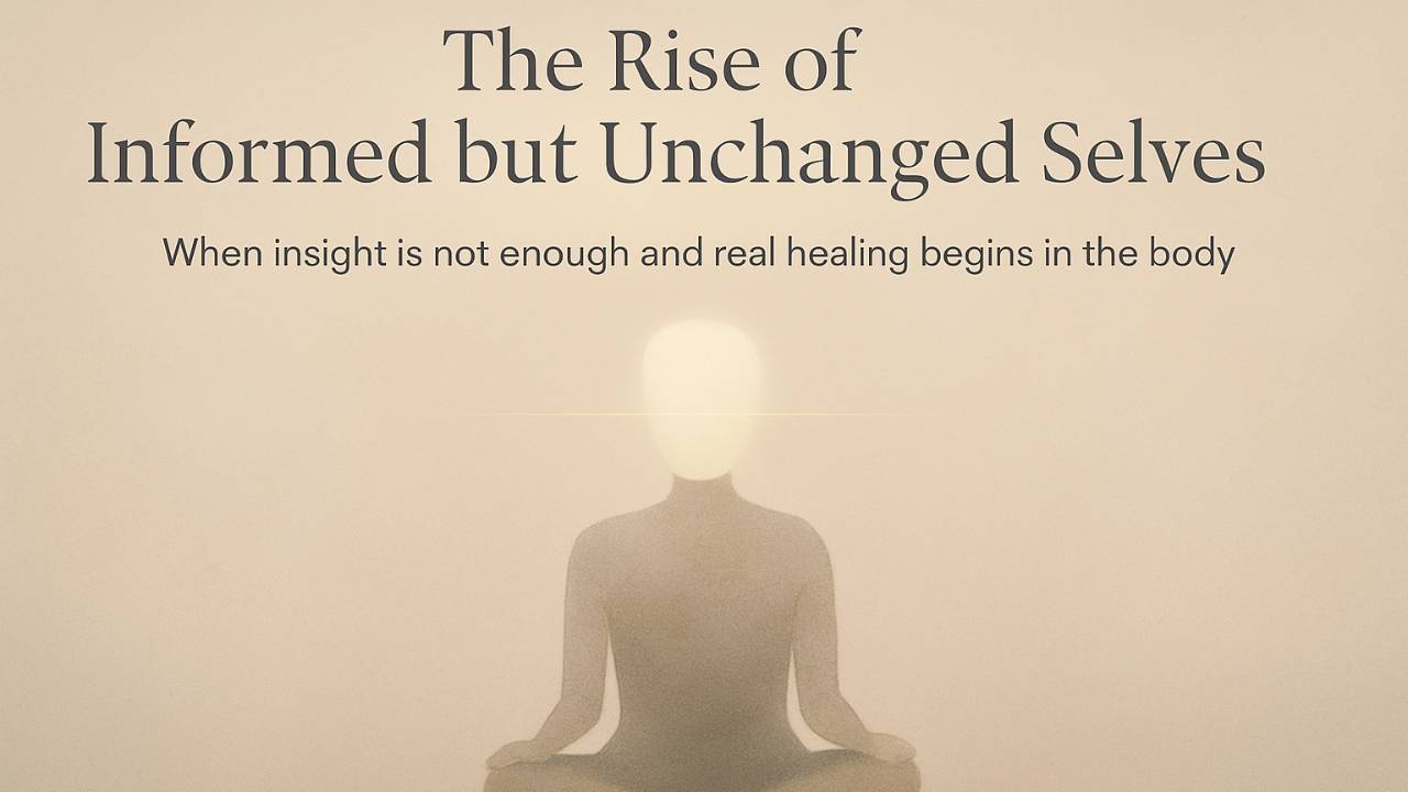 Emotional Healing Beyond Awareness: Why Insight Is Not Integration