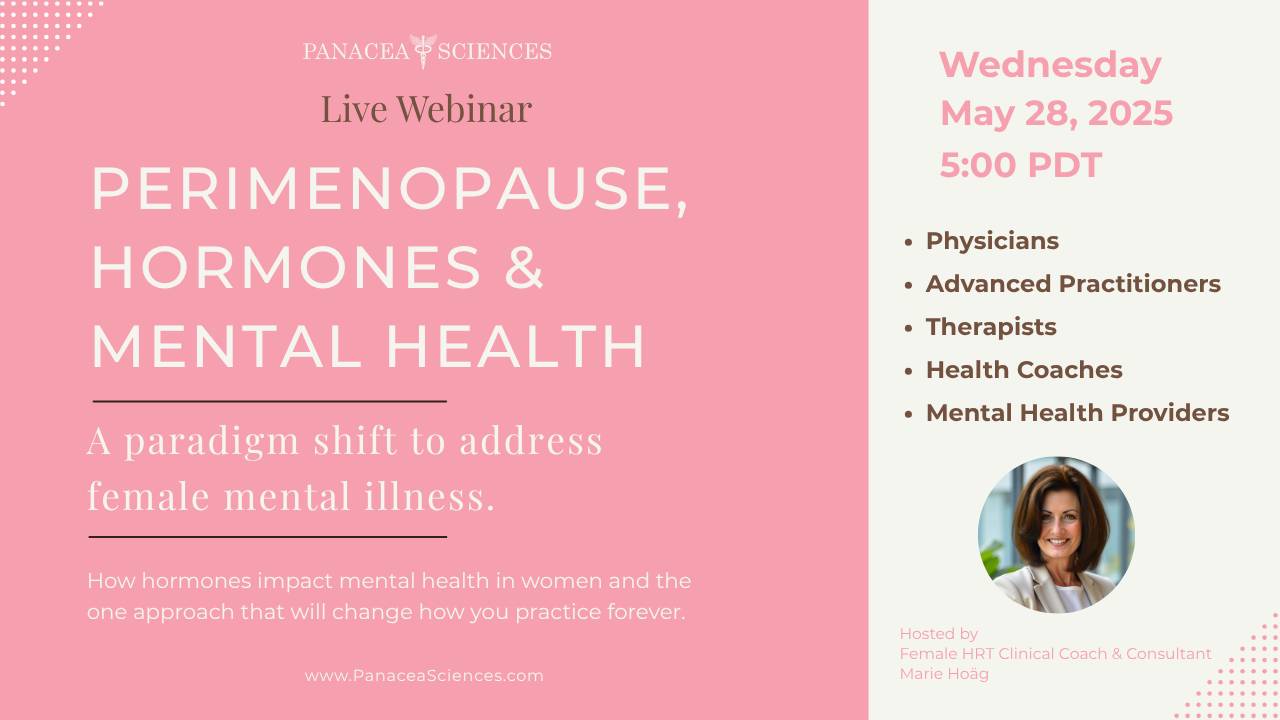 Perimenopause, Hormones, and Mental Health Webinar