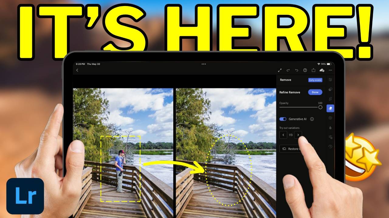 Lightroom Mobile also got Generative Remove (and it rocks)