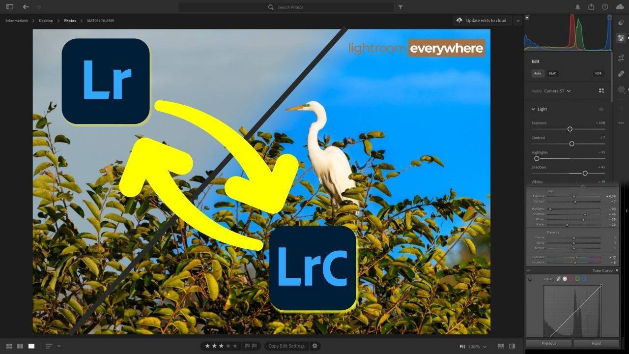 Easily Sync Edits Between Lightroom and Lightroom Classic