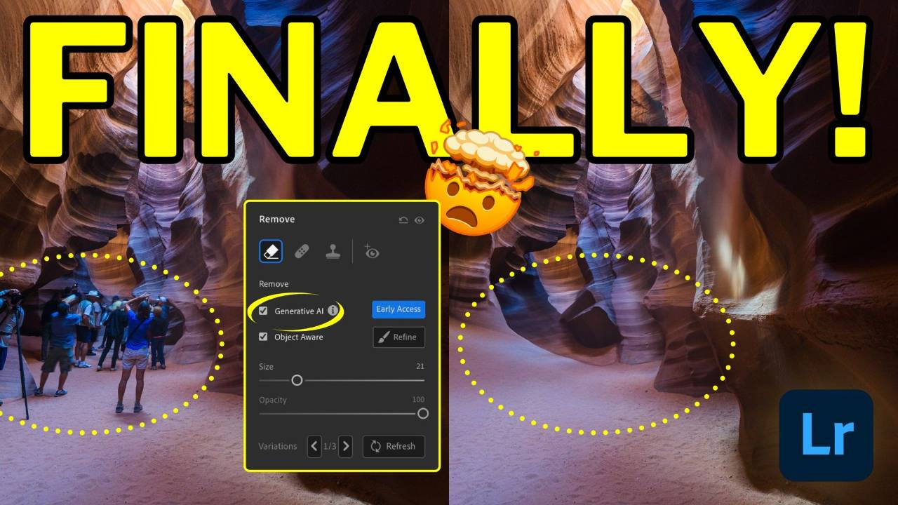 New Generative Remove, Archiving, & More (Lightroom May '24 Update)