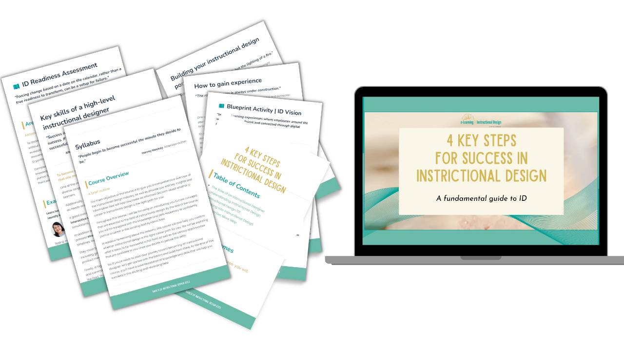 4 Key Steps for Success in ID - Free Course Sign Up