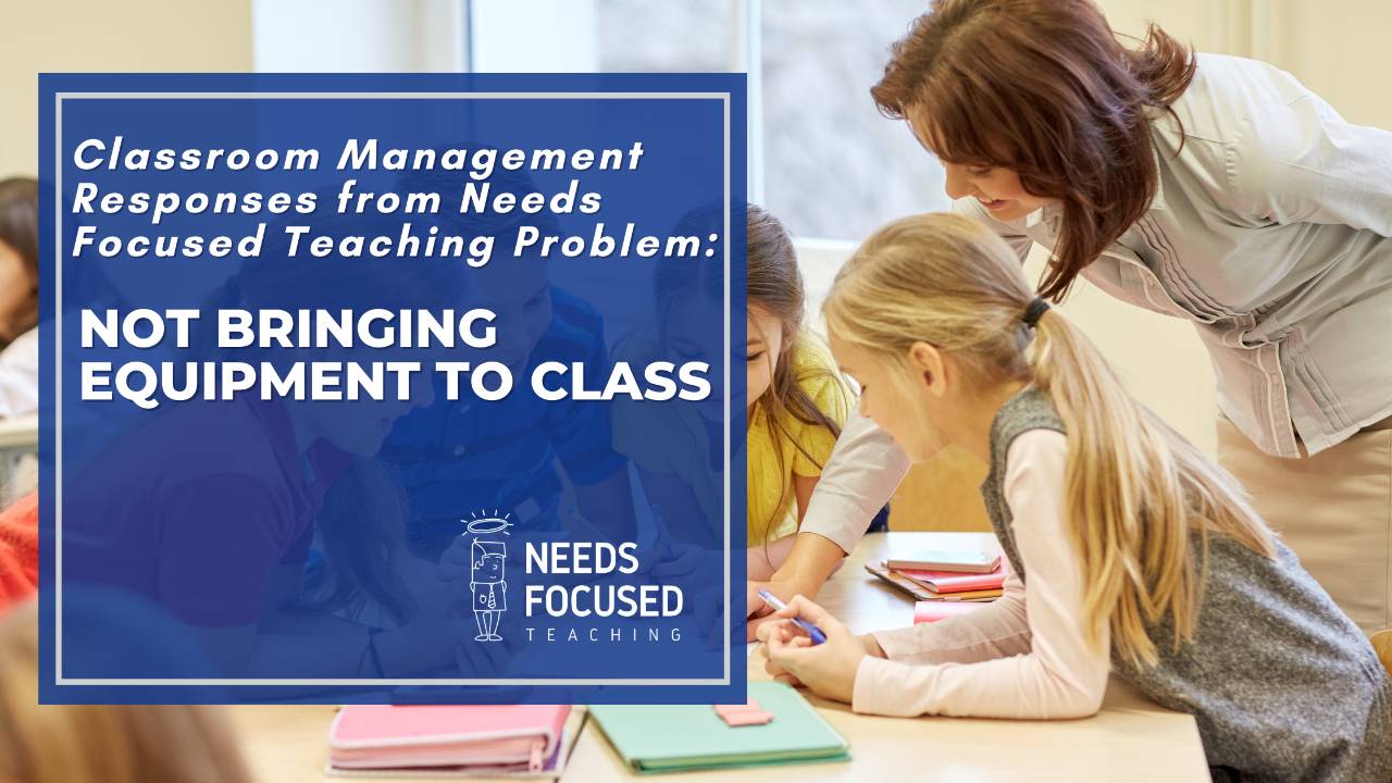 Not Bringing Equipment to Class