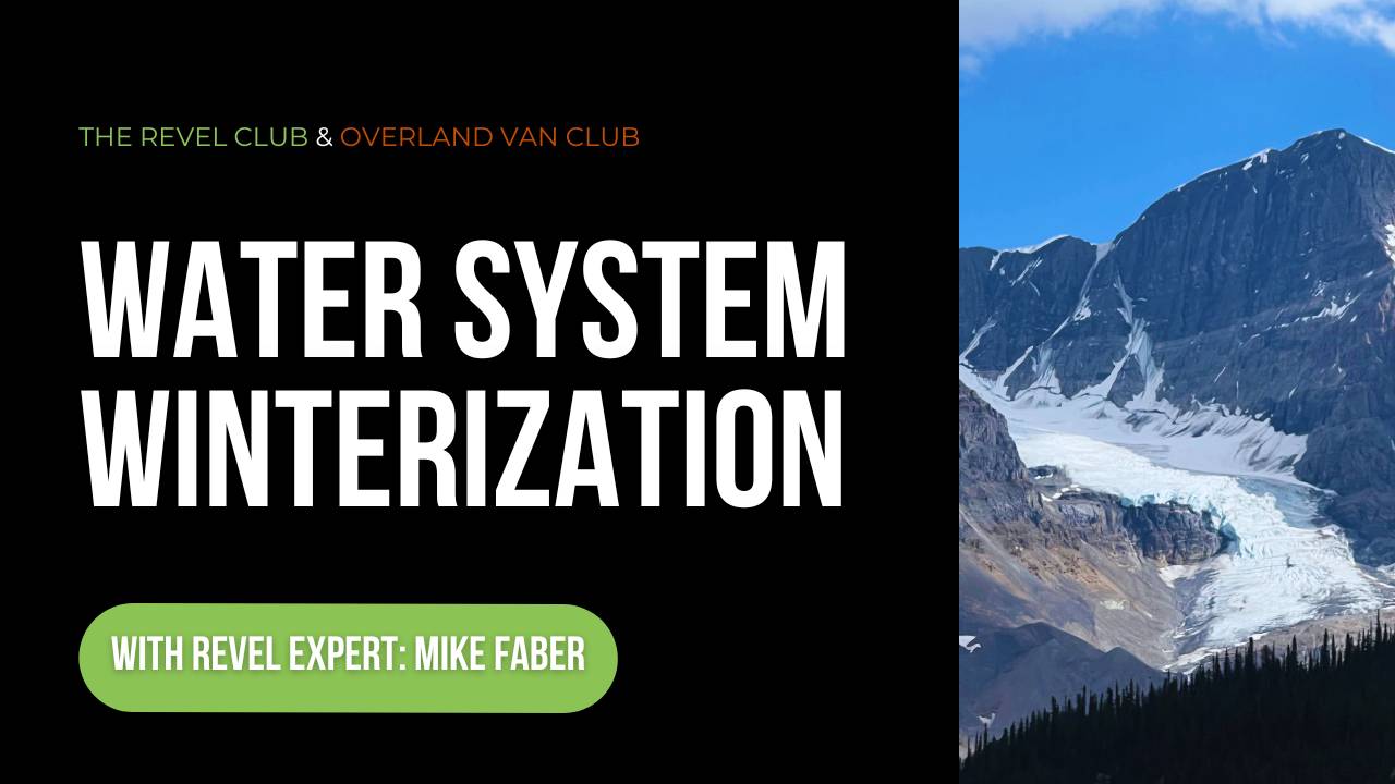 Water System Winterization