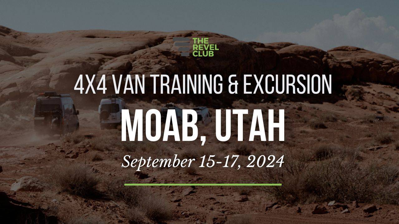 Moab 4x4 Van Training