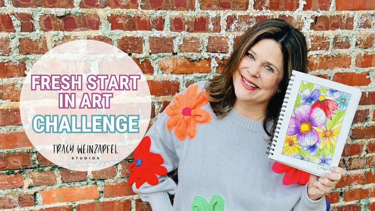 Fresh Start in Art 5 Day Challenge