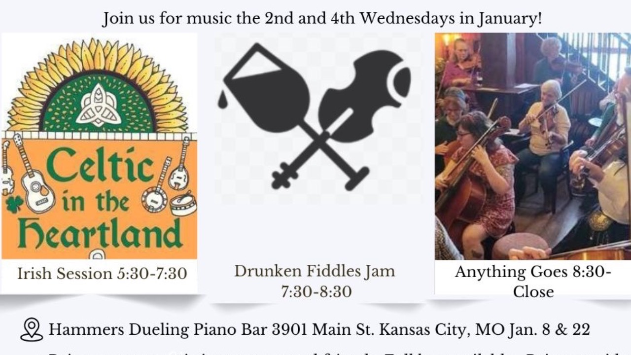 fiddle retreat and jam session in Kansas City