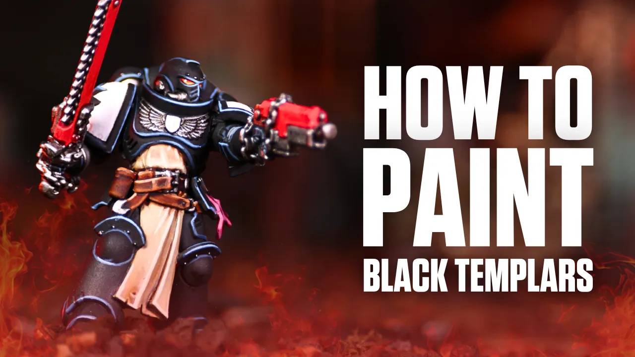Learn How to Paint Black Templars for Warhammer 40K – Free PDF Guide