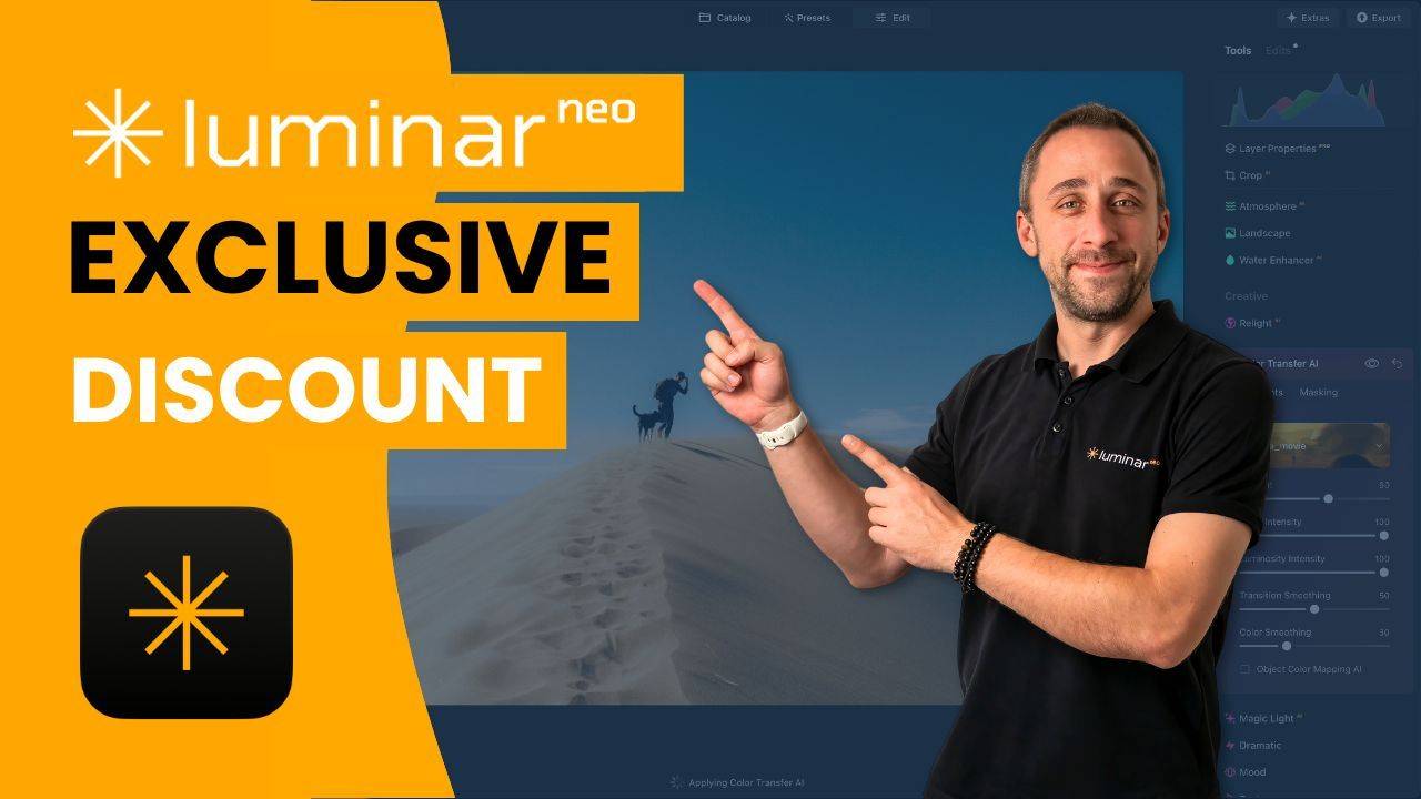 Unlock Creativity with Luminar NEO: Exclusive Discount Inside!