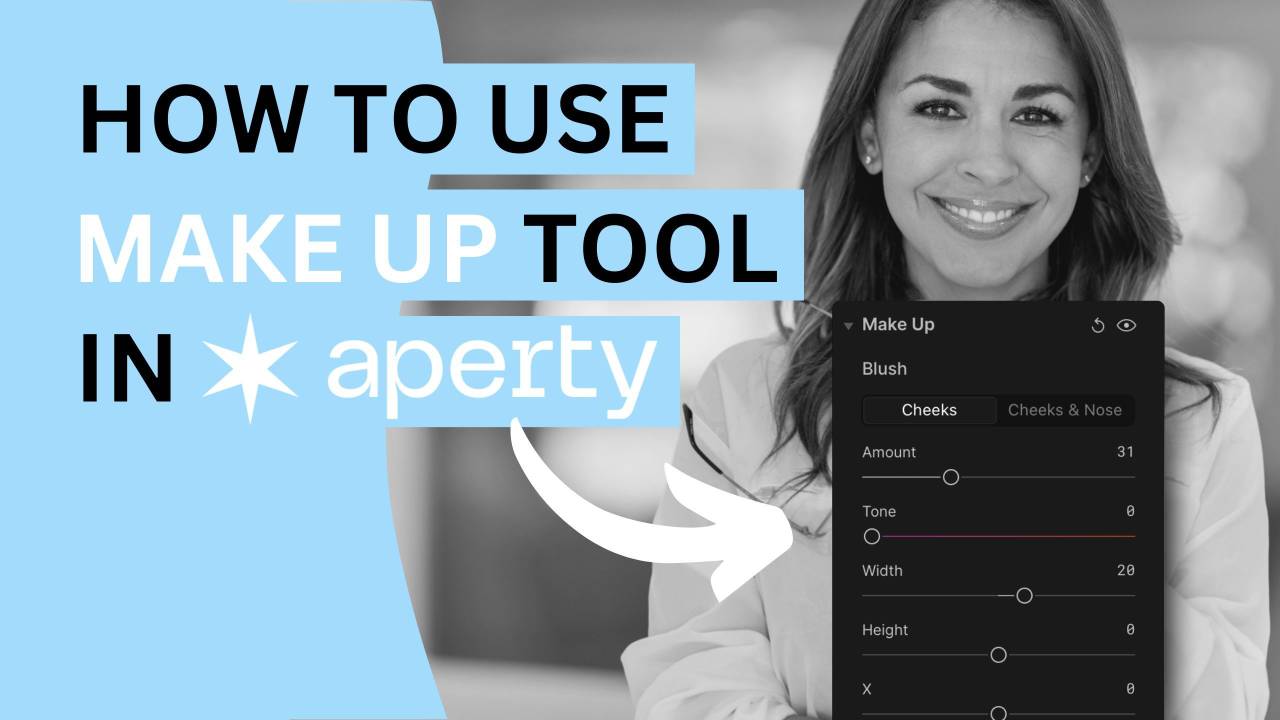 Aperty: How to use the Make Up tool