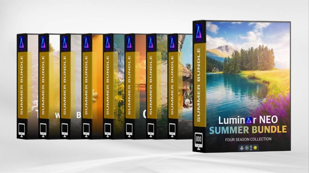Luminar NEO - Summer Bundle (700+ Assets)