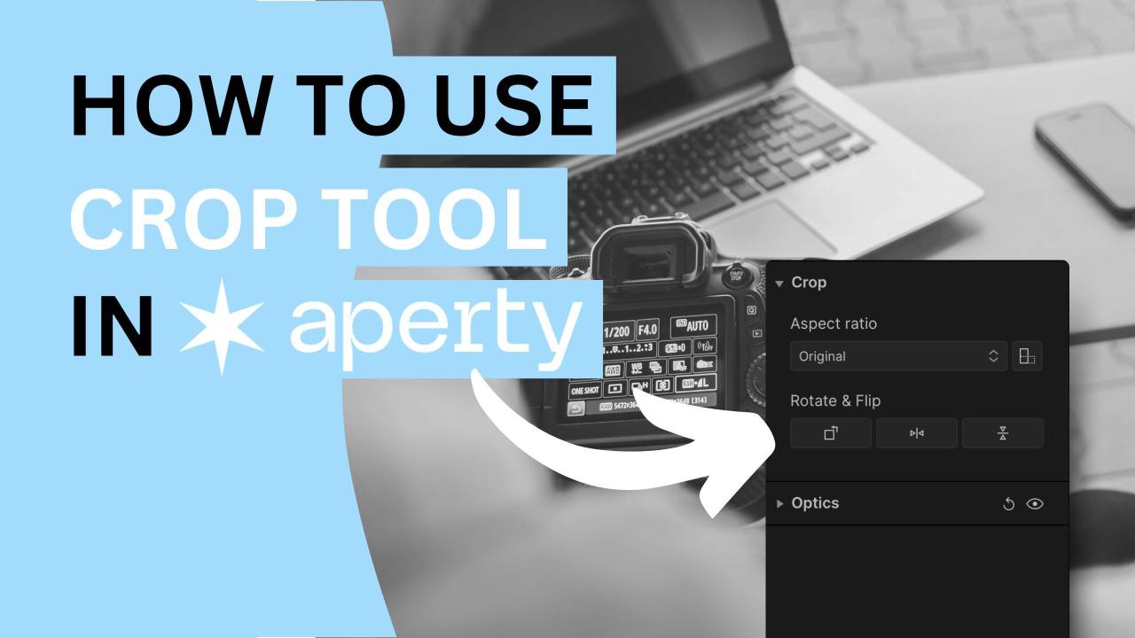 Aperty: How to use Crop tool