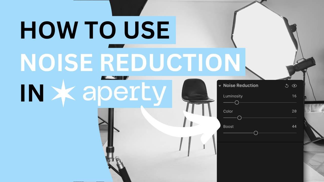 Aperty: How to use Noise Reduction tool