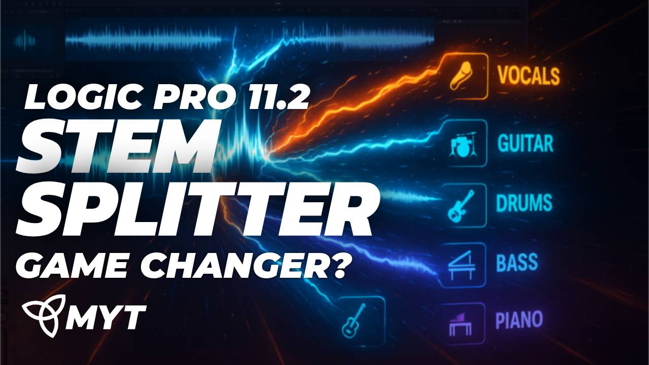 Logic Pro's NEW Stem Splitter is INSANE