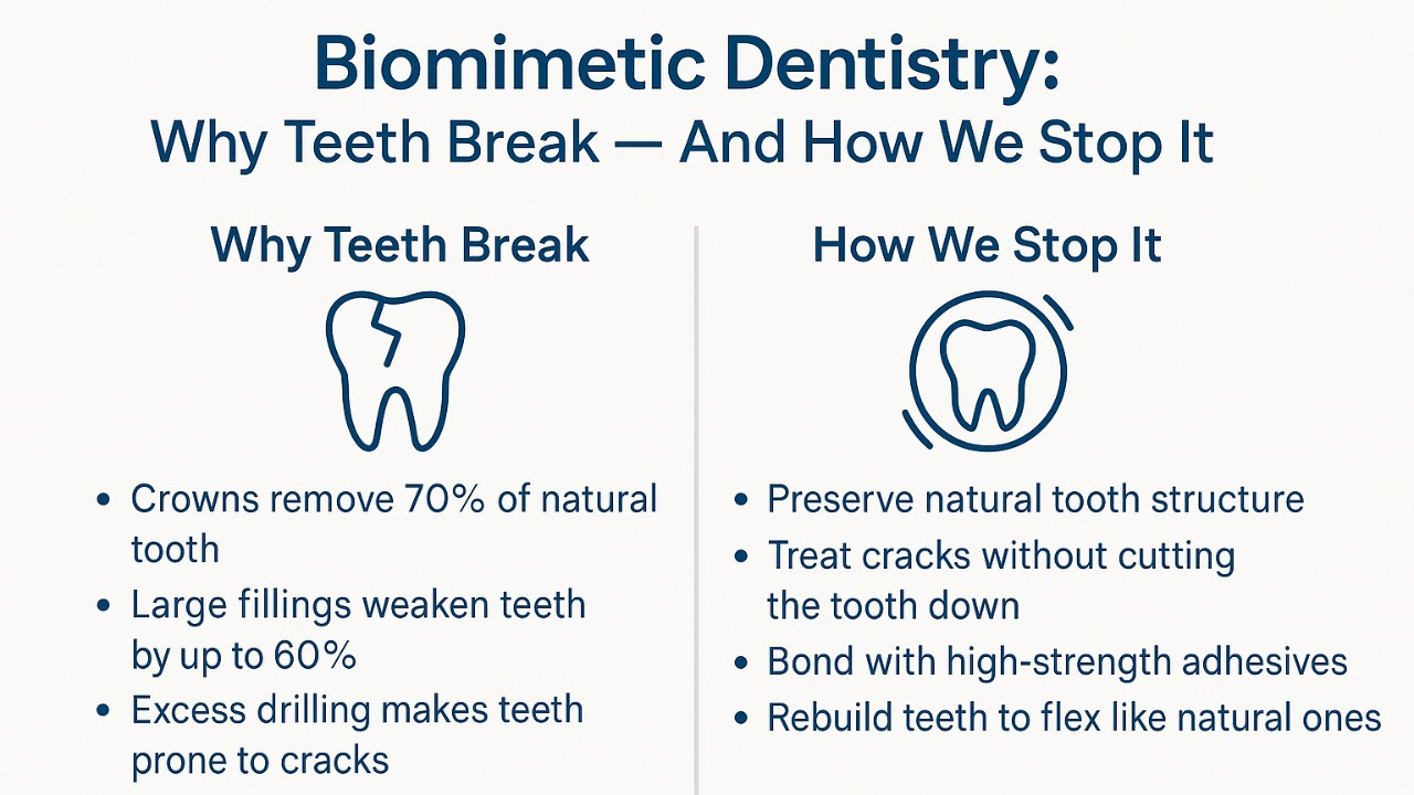 Biomimetic Dentistry Stops Teeth From Breaking And Costly Redos