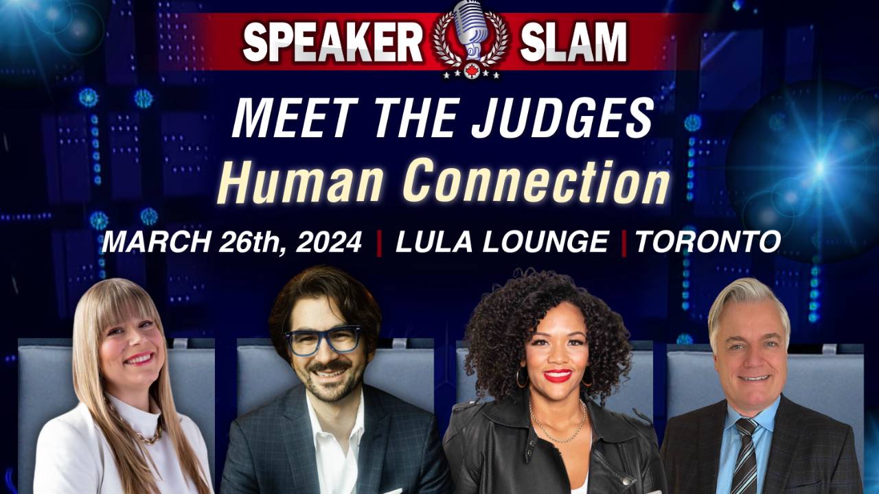 Meet Your Judges for Human Connection 2024 | Speaker Slam